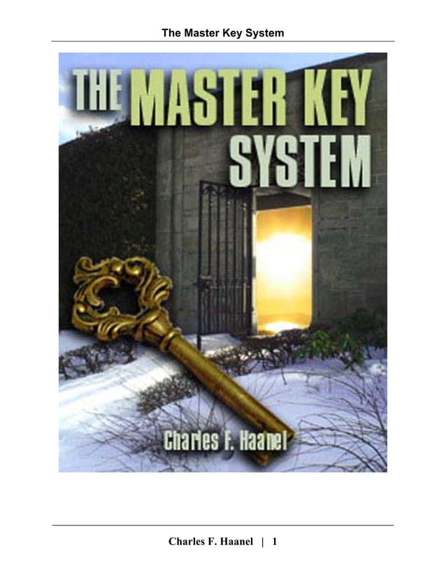 The Master Key System | PDF | Educational Assessment | Education