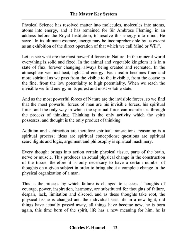 The Master Key System | PDF | Educational Assessment | Education