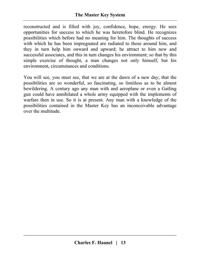 The Master Key System | PDF | Educational Assessment | Education