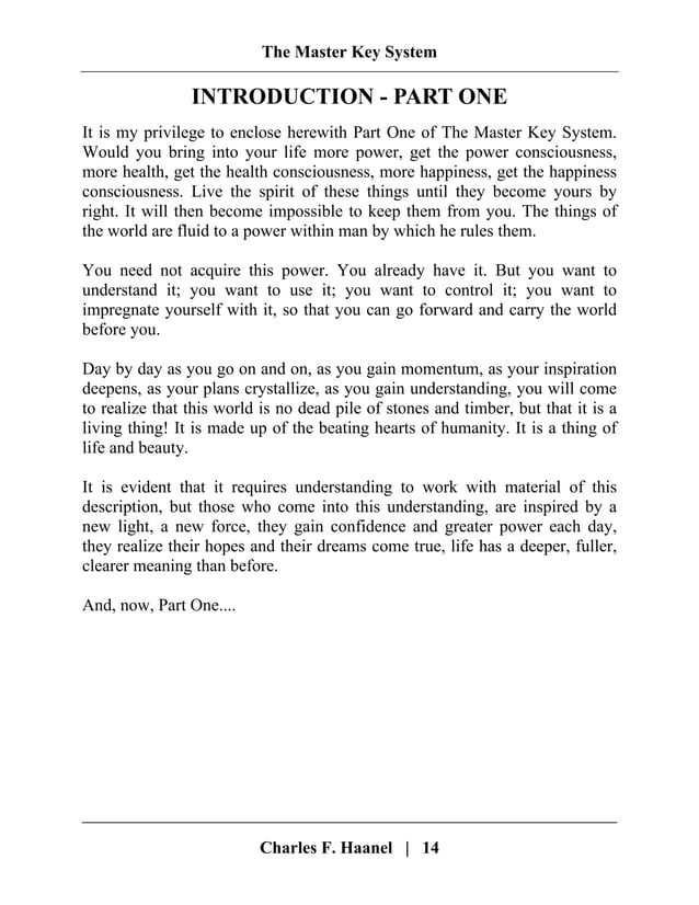 The Master Key System | PDF | Educational Assessment | Education