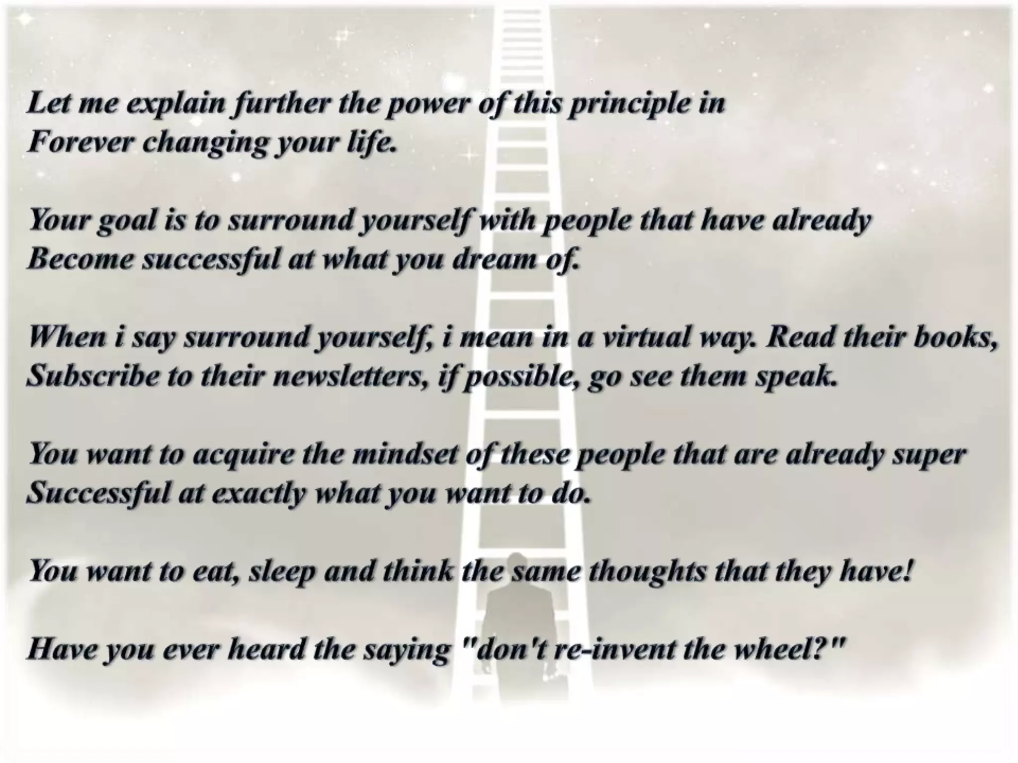 The mastermind principle for huge success | PPT