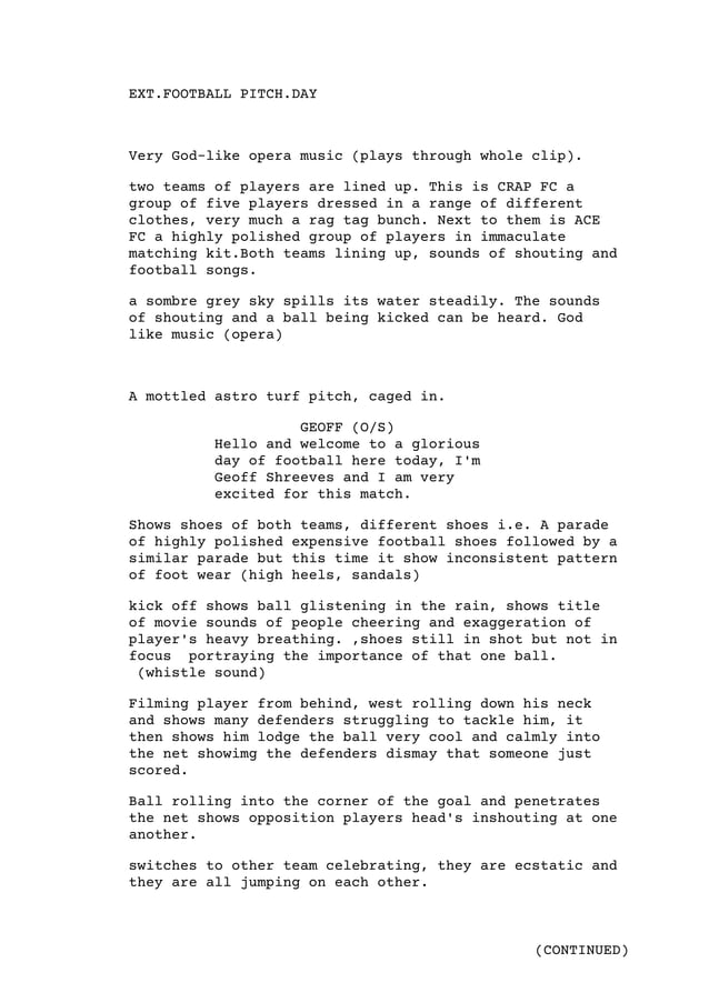 The match fourth draft | PDF