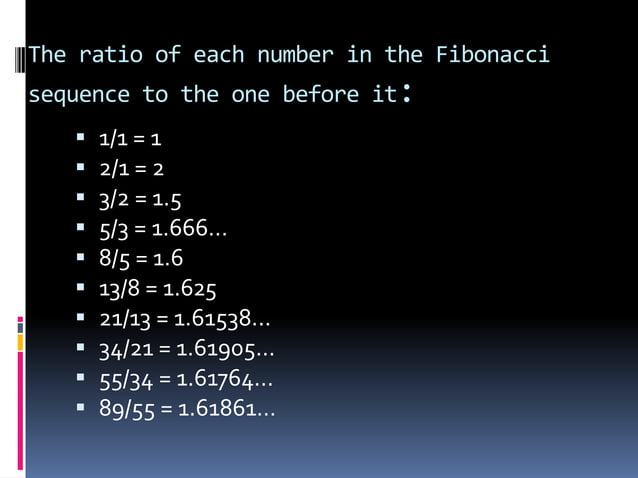 The math behind beauty | PPT