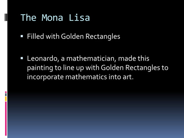 The math behind beauty | PPT