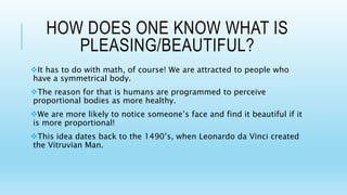 The math behind beauty | PPTX