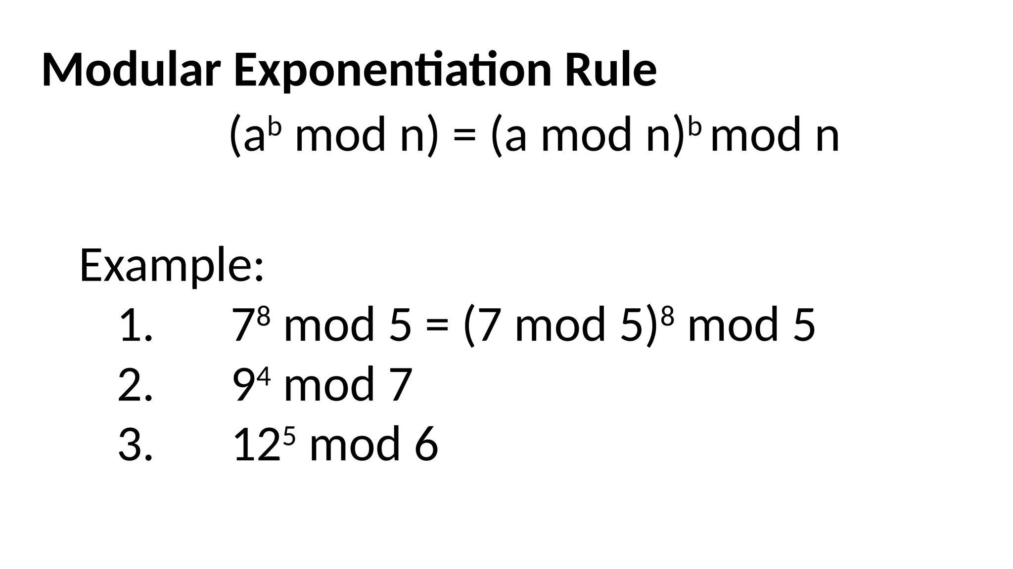 THE MATHEMATICAL SYSTEM Modular Arithmetic | PPTX