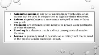 The Mathematical System of Geometry.pptx