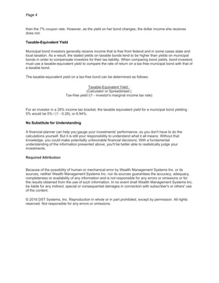 The mathematics of investing | PDF