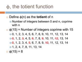 The Mathematics of RSA Encryption | PPTX | Programming Languages ...