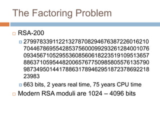 The Mathematics of RSA Encryption | PPTX | Programming Languages | Computing