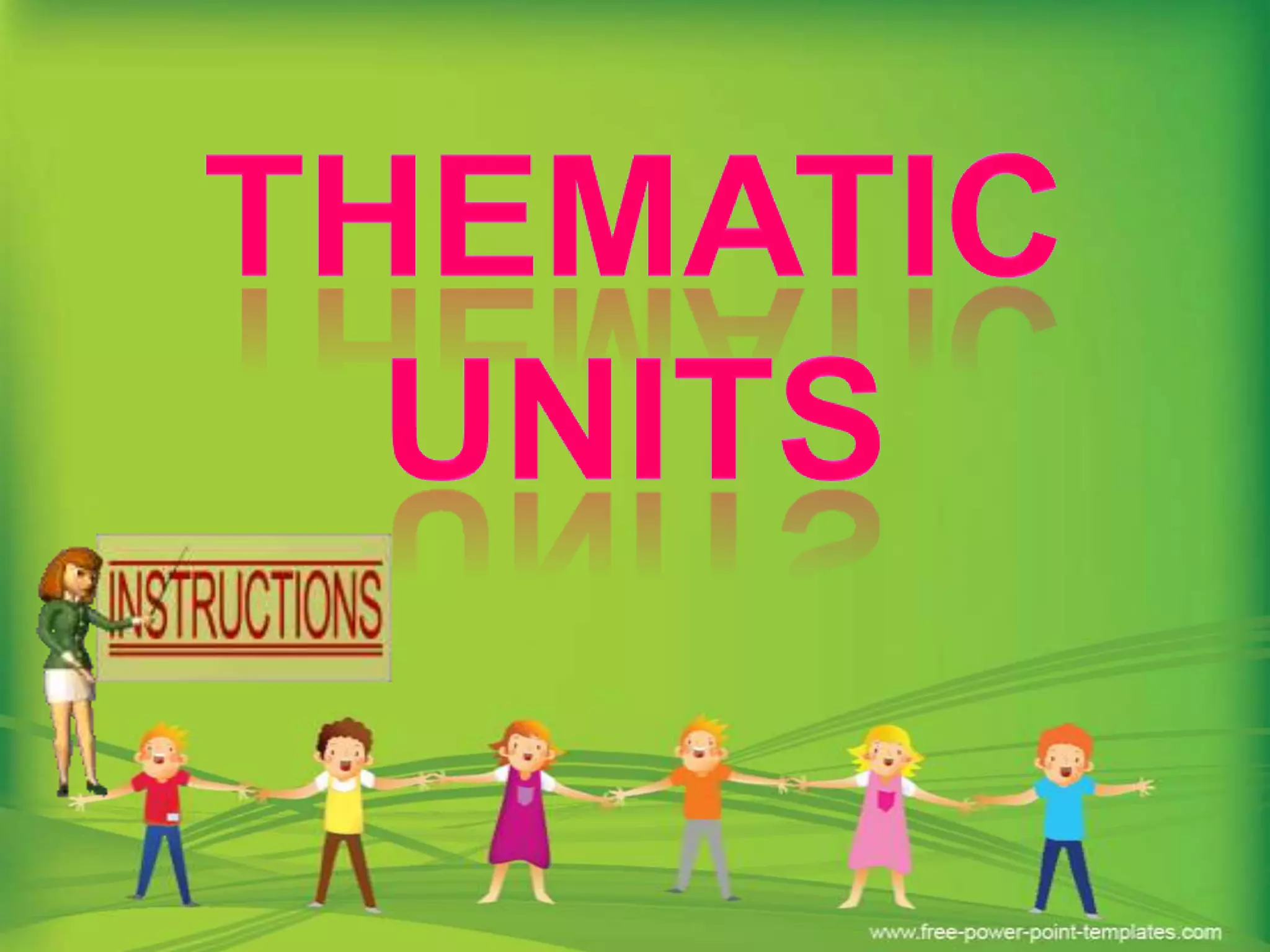 Thematic teaching | PPTX
