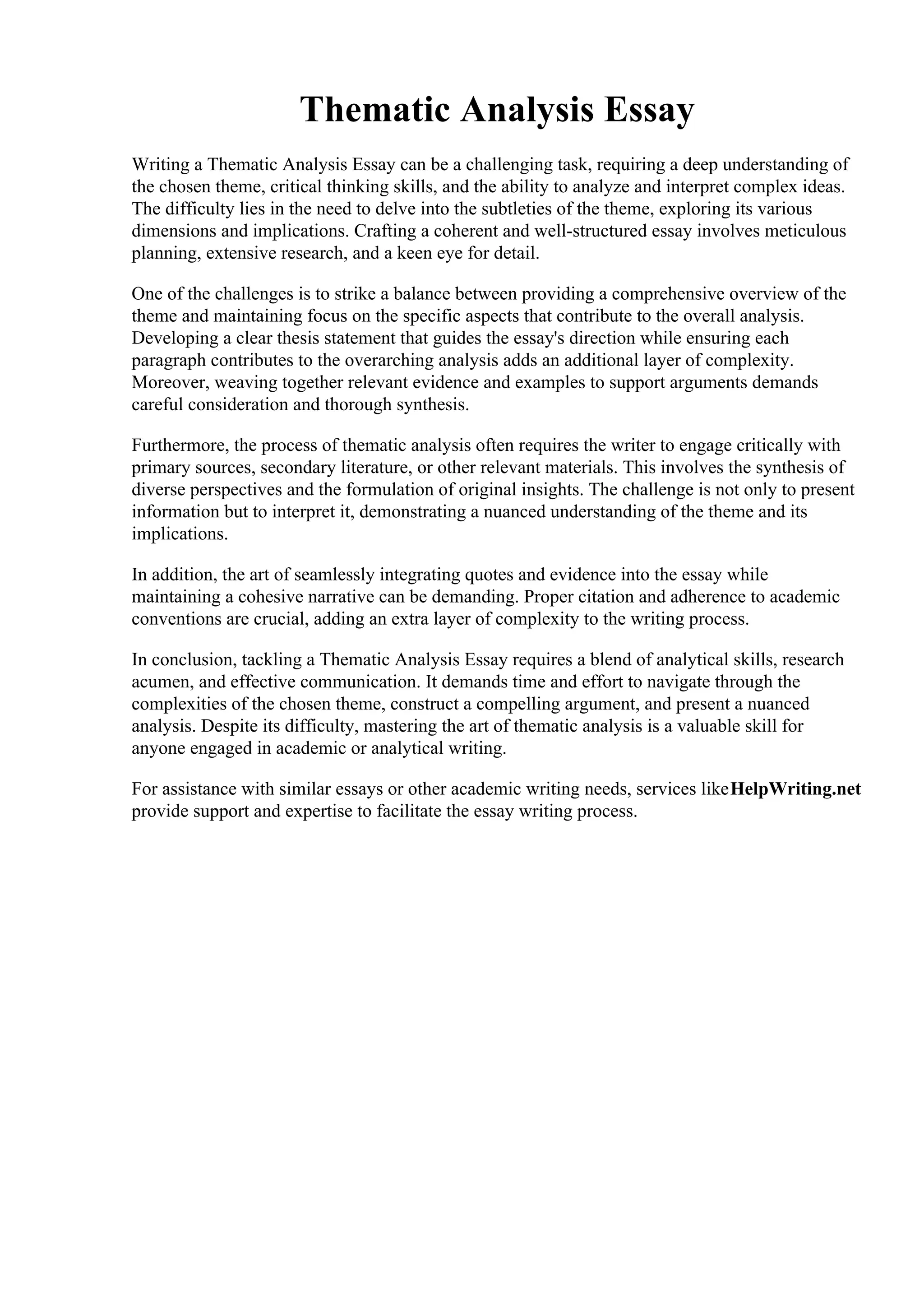 Thematic Analysis Essay.pdf