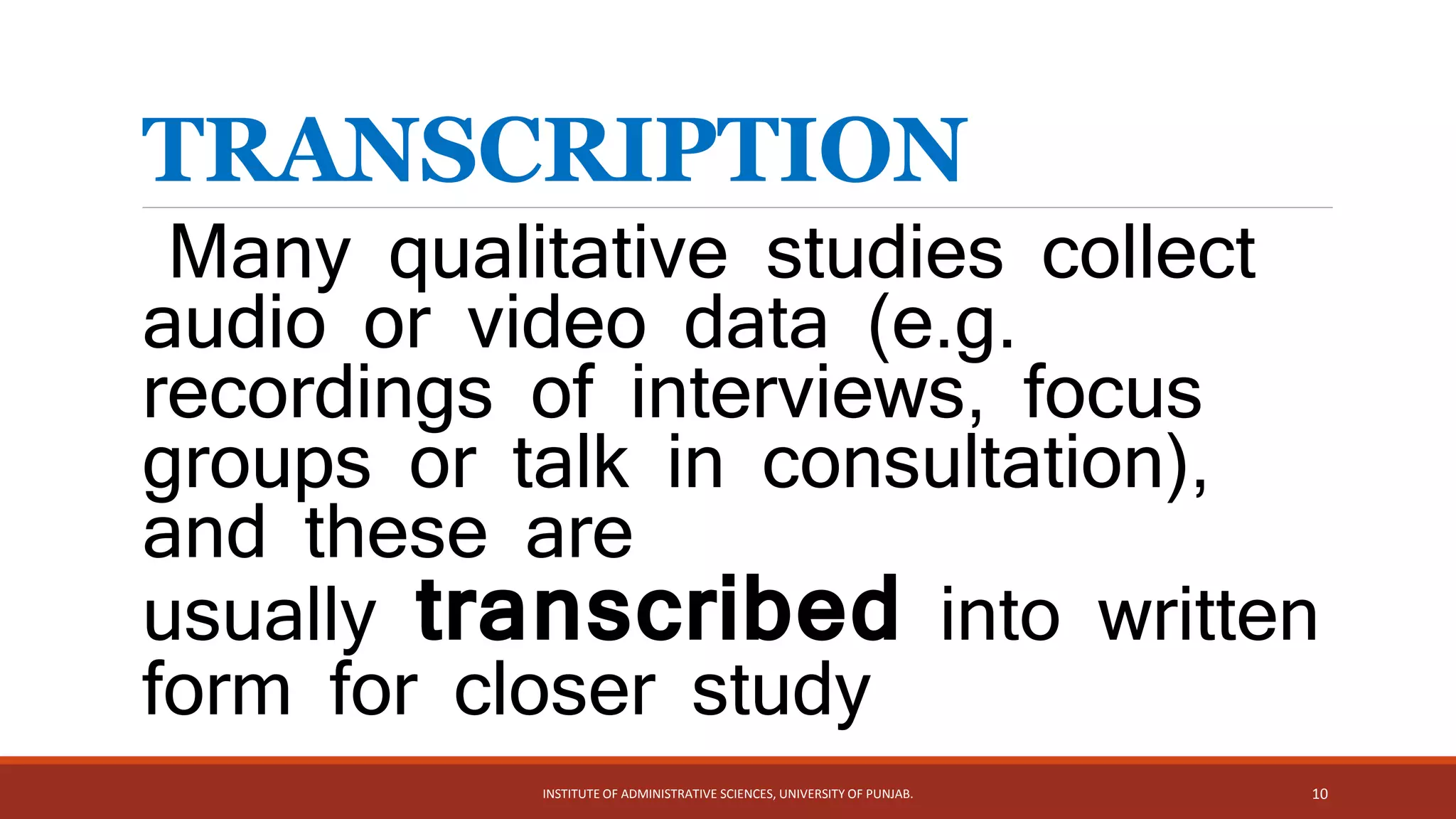 Thematic analysis in qualitative research Explained with Example | PPTX