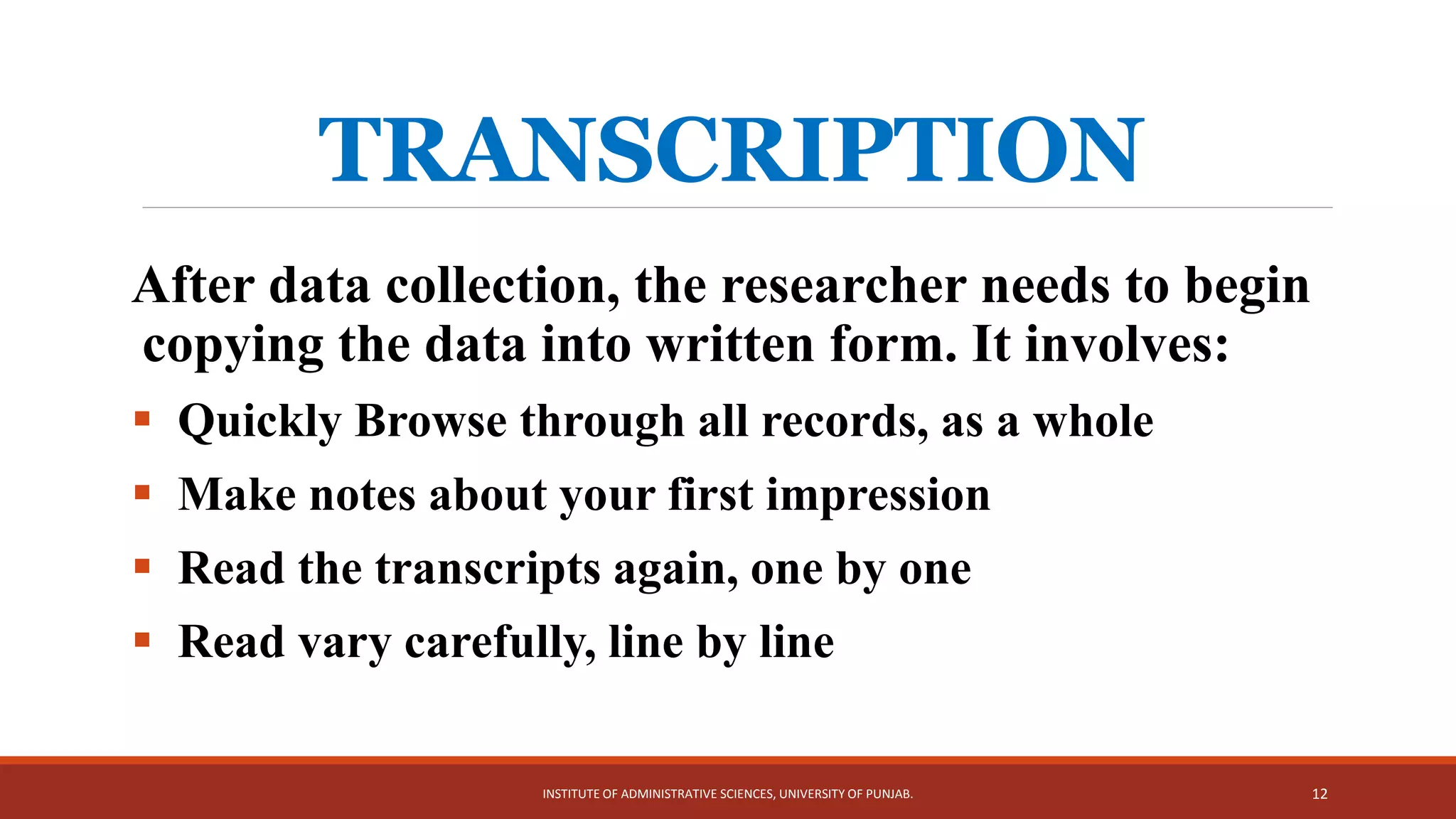 Thematic analysis in qualitative research Explained with Example | PPTX