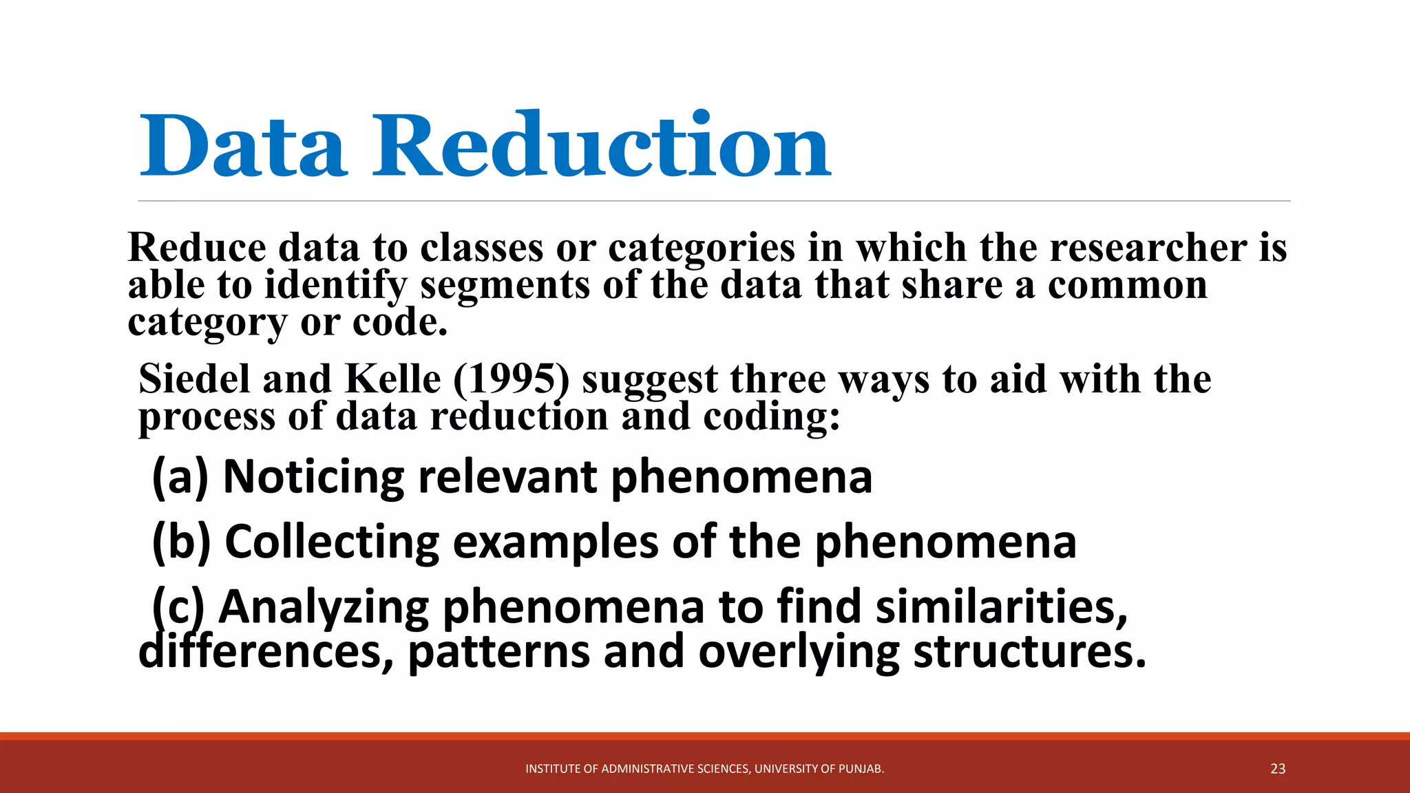 Thematic analysis in qualitative research Explained with Example | PPTX