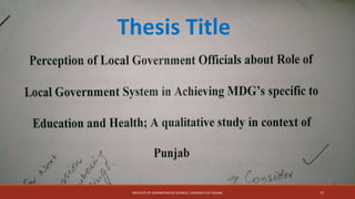 Thematic analysis in qualitative research Explained with Example | PPTX