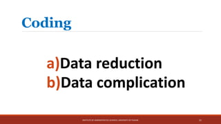 Thematic analysis in qualitative research Explained with Example | PPTX