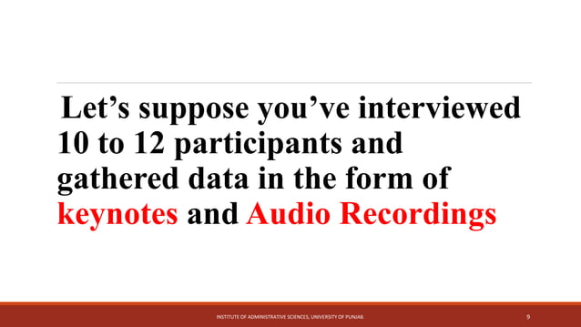 Thematic analysis in qualitative research Explained with Example | PPTX