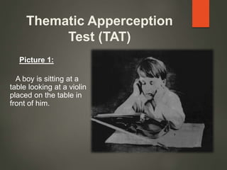 Thematic Apperception Test Pictures Violin