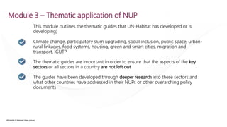 Thematic application of NUP | PPT