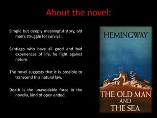 Thematic concern of the old man and the sea | PPTX