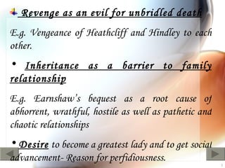 Thematic Concerns in Wuthering Heights | PPT