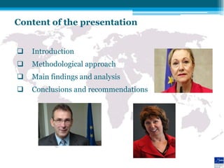 Thematic evaluation of the visability of EU External Action | PPT