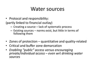 Thematic group water sources | PDF