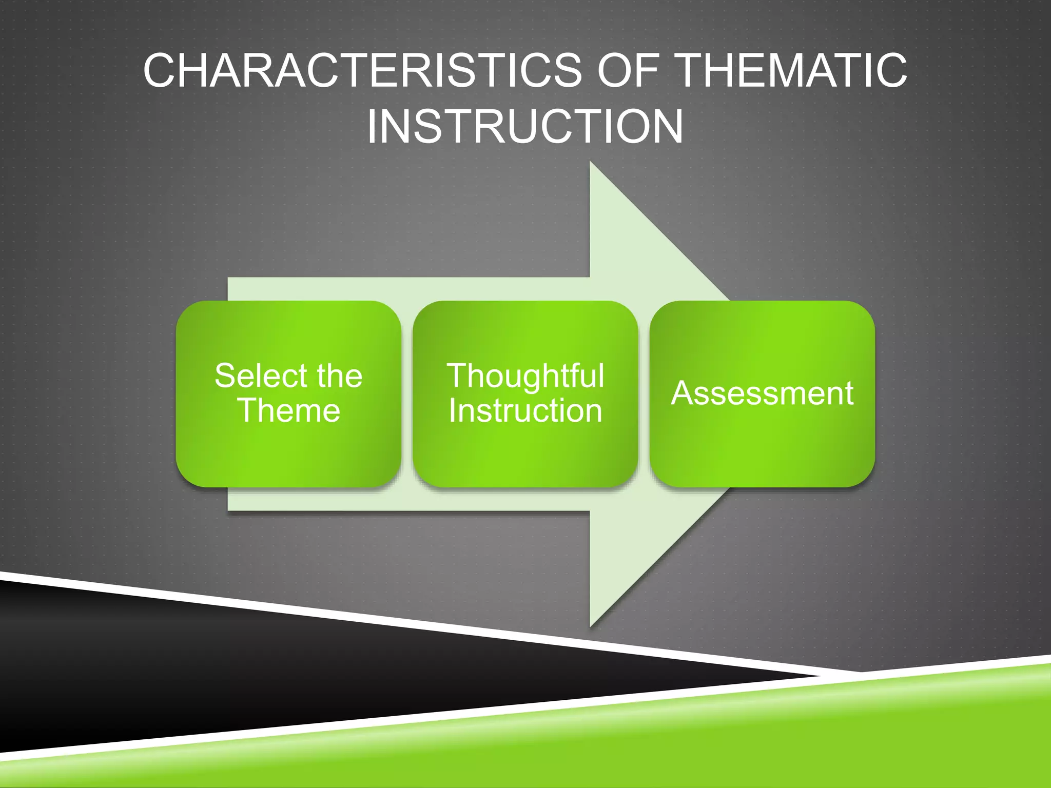 Thematic instruction | PPT