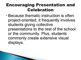 Thematic Units | PPT