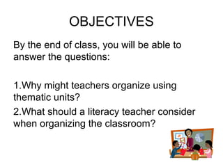 Thematic units pl | PPT