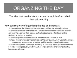 Thematic units pl | PPT