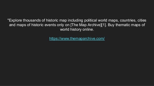 Thematic world maps | PPT