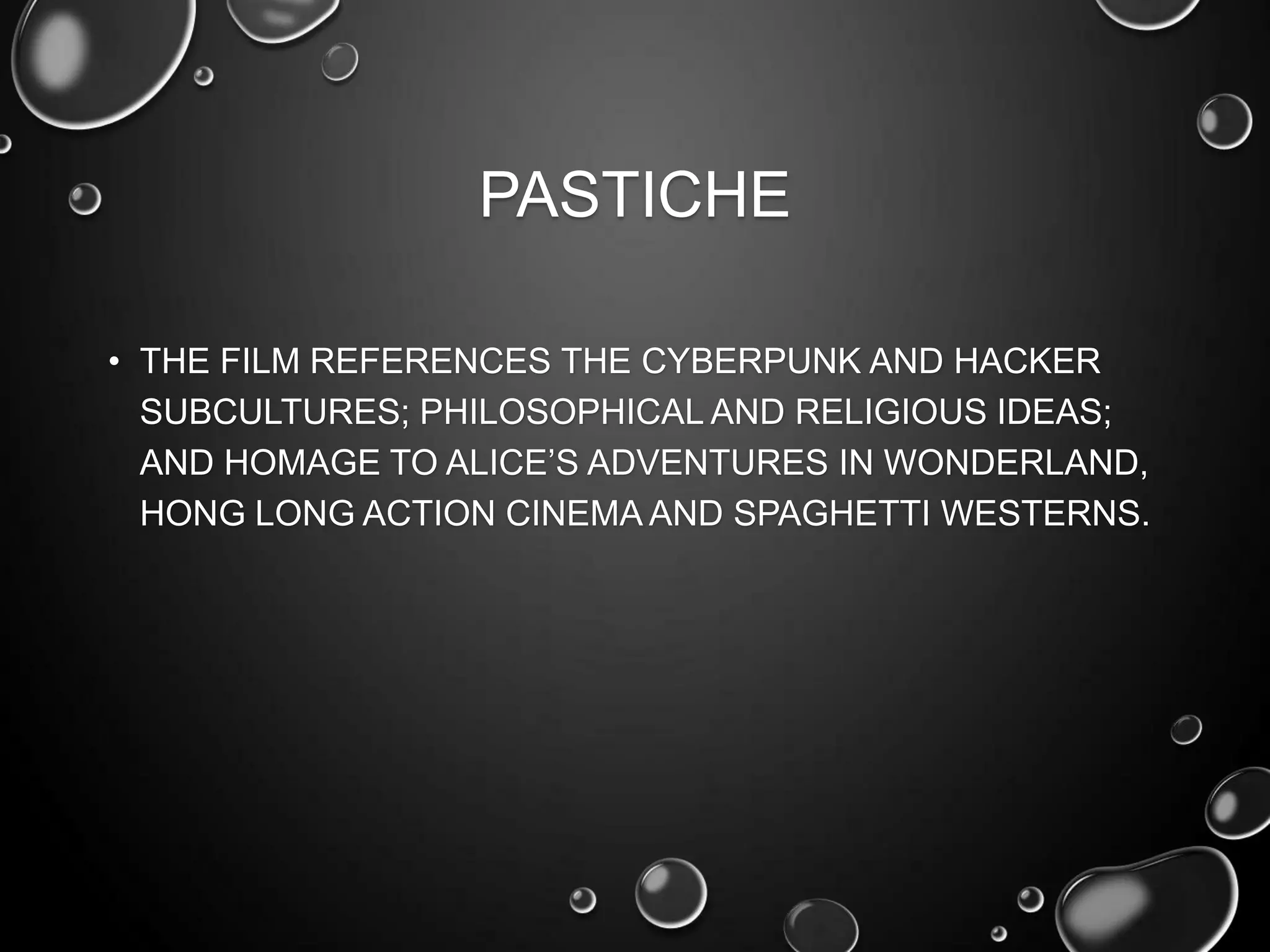 The matrix POSTMODERN | PPT