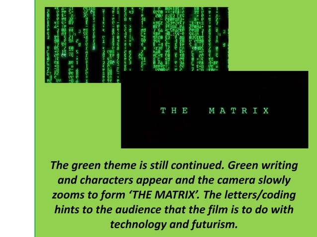 The matrix | PPT