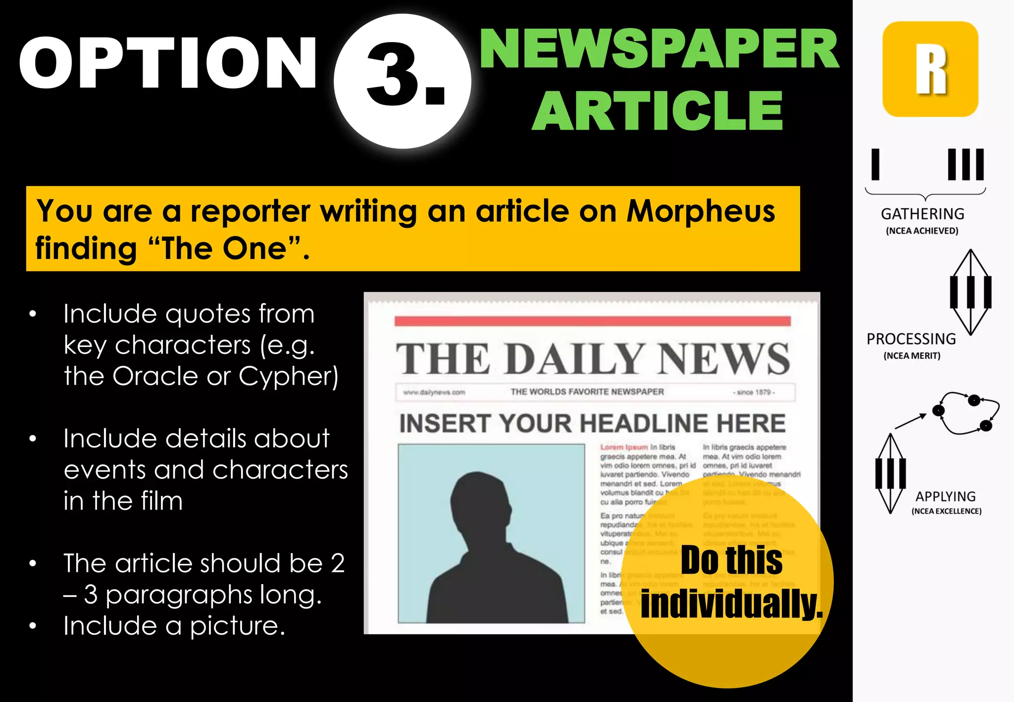 The Matrix PBL Film Study (L1 English) | PDF