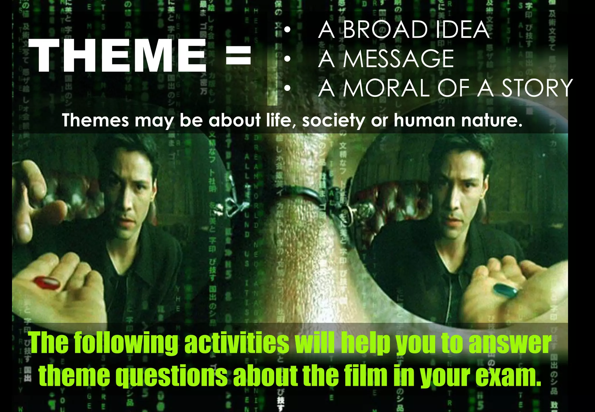 The Matrix PBL Film Study (L1 English) | PPT