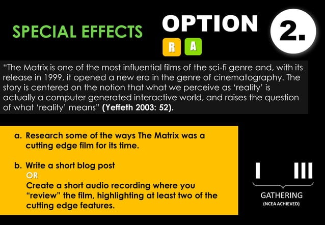 The Matrix PBL Film Study (L1 English) | PPT