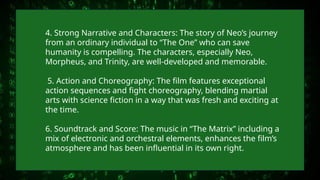 The Matrix - An analysis on the Cinematic Conventions.pptx