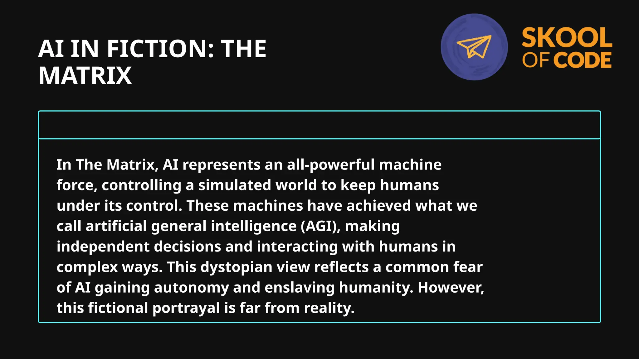 The Matrix and AI Fiction vs. Reality.pptx