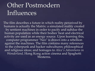 The matrix as postmodern | PPT