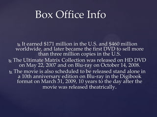 The matrix as postmodern | PPT