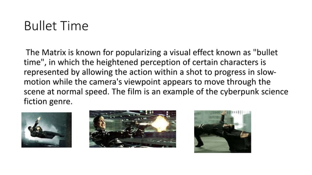 The matrix ppt | PPTX | Physics | Science