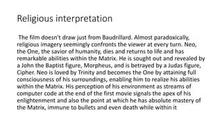 The matrix ppt | PPTX