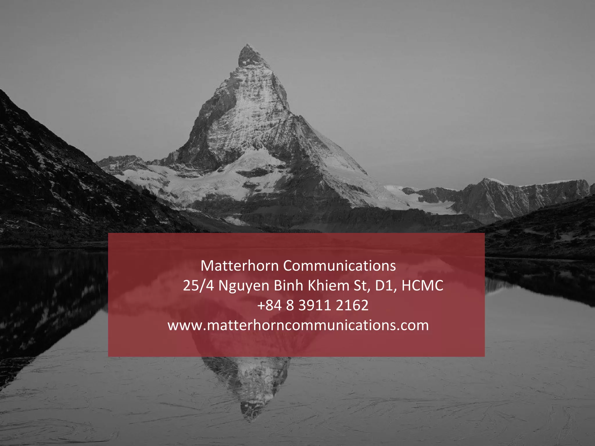 The Matterhorn Story | PPT