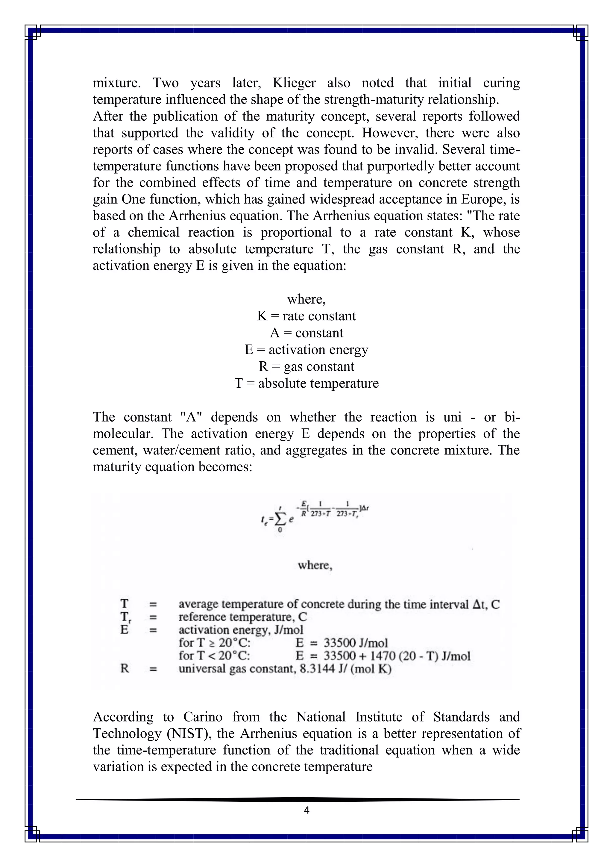 The maturity test | PDF