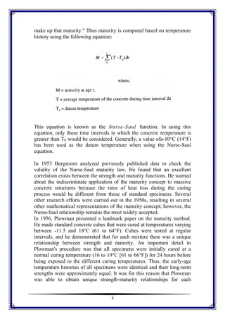 The maturity test | PDF