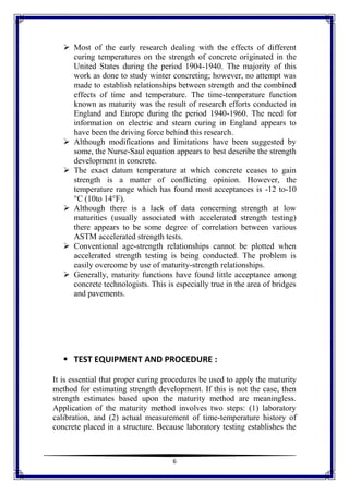 The maturity test | PDF