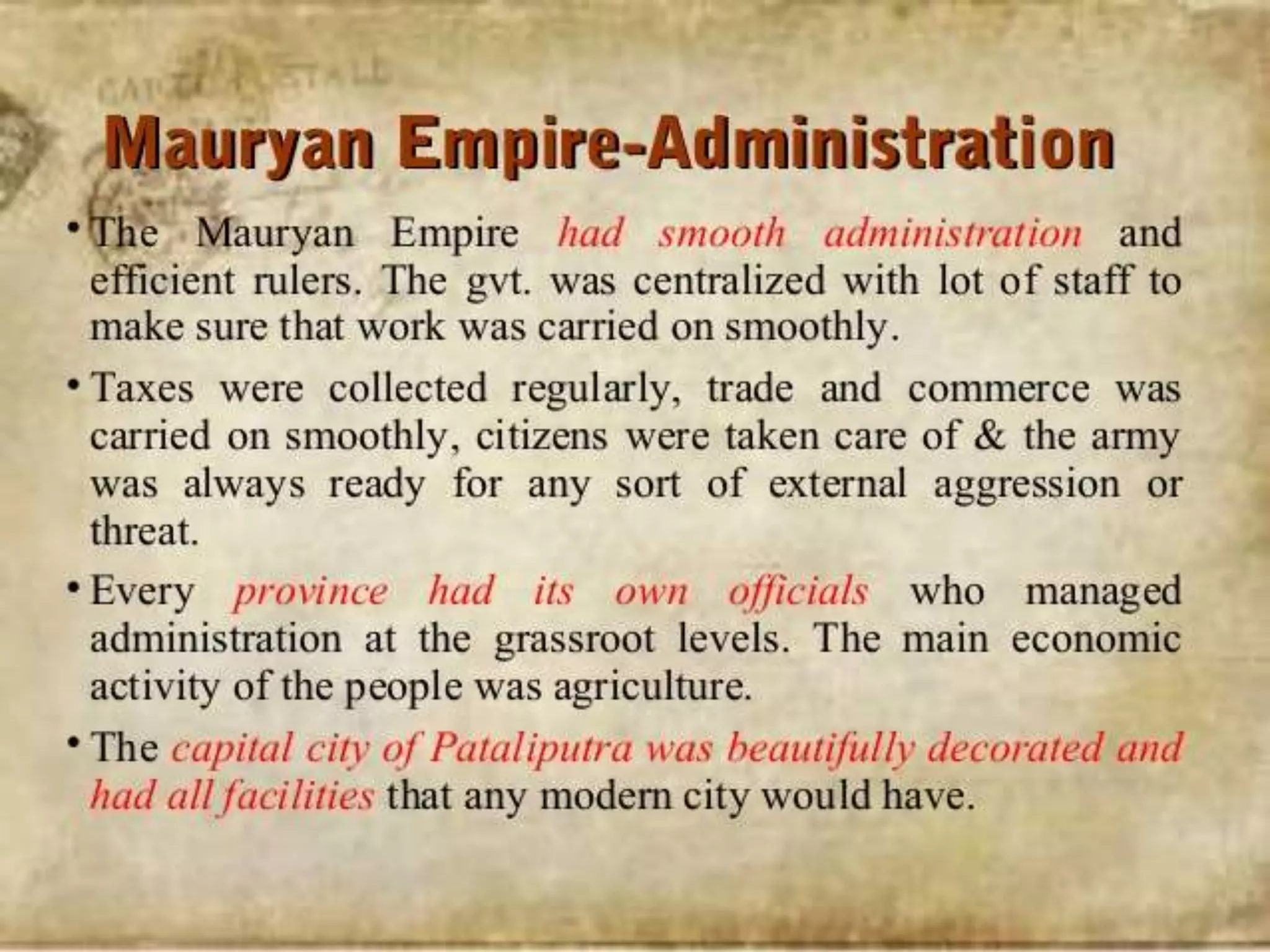The Mauryan Empire | PPTX