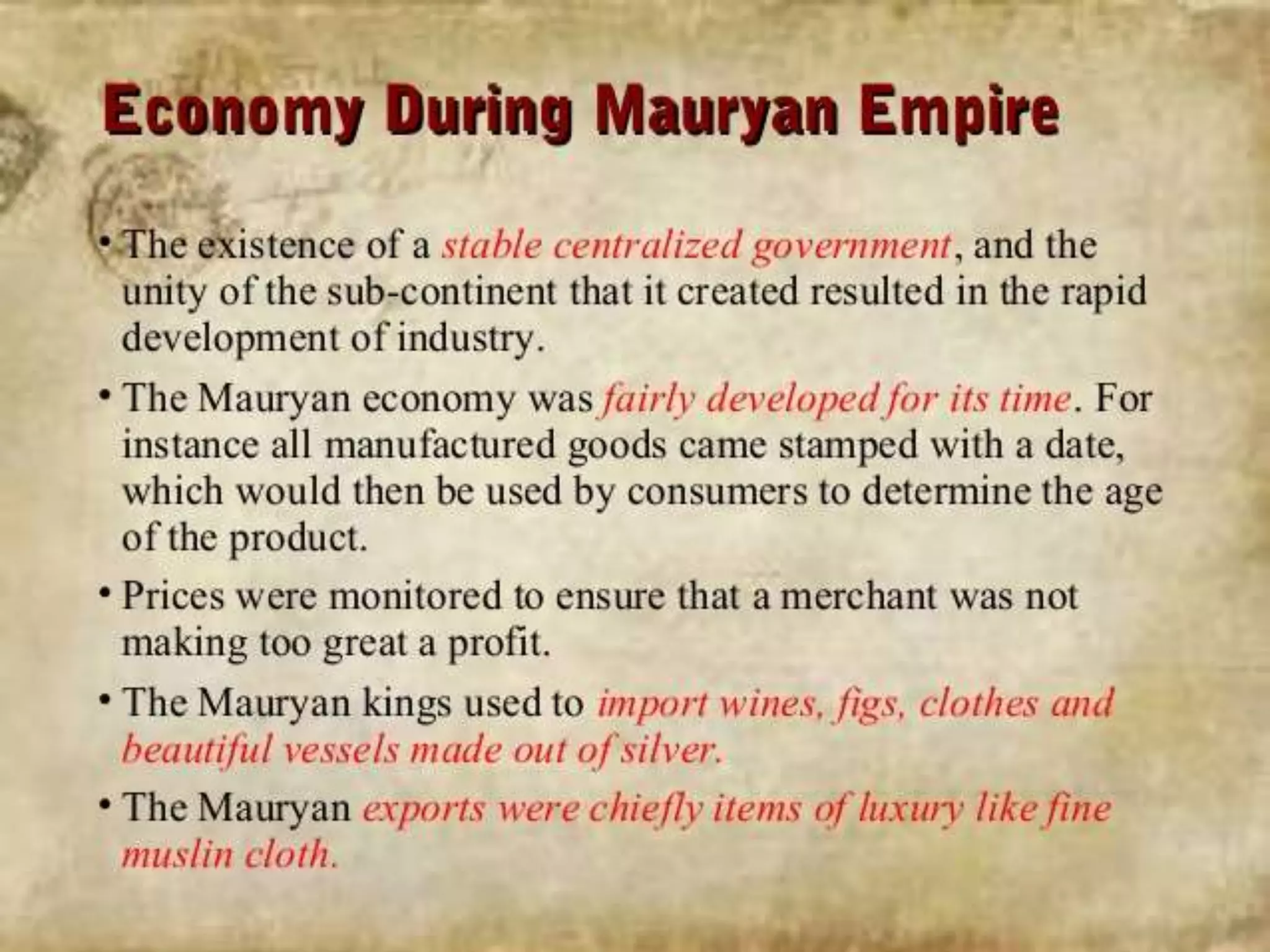 The Mauryan Empire | PPTX
